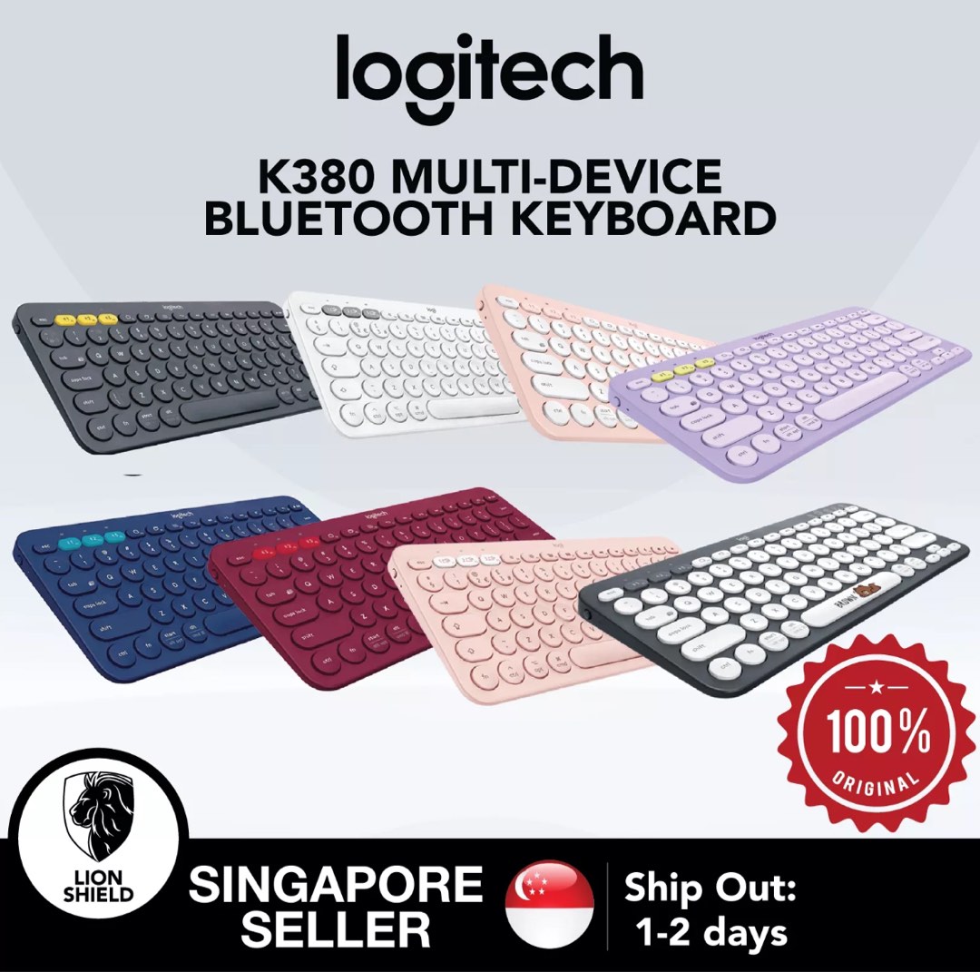 Logitech K380 Bluetooth Keyboard Computers And Tech Parts And Accessories