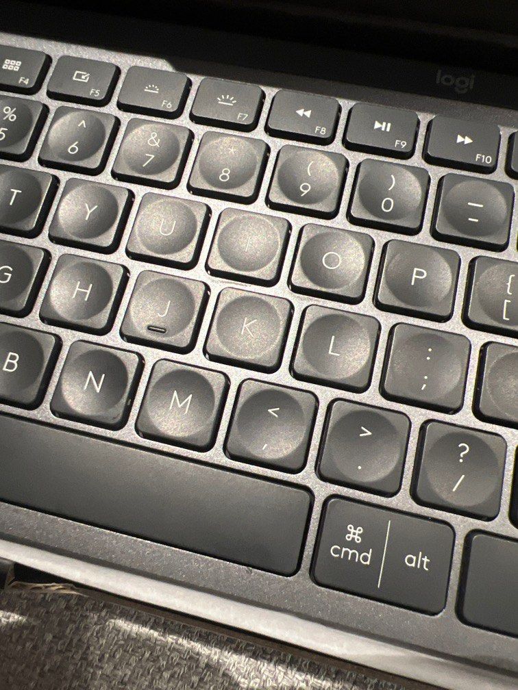 (Faulty) Logitech Logi MX KEYS Advanced Wireless Illuminated Keyboard ...