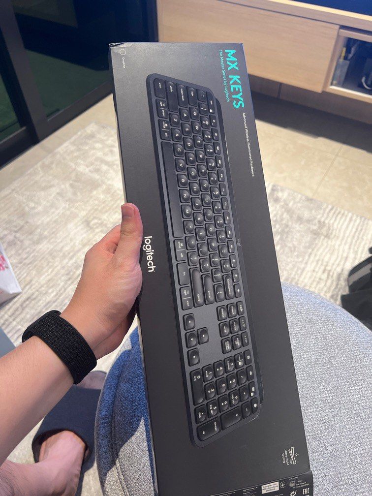 Faulty Logitech Logi MX KEYS Advanced Wireless Illuminated Keyboard Computers Tech Parts