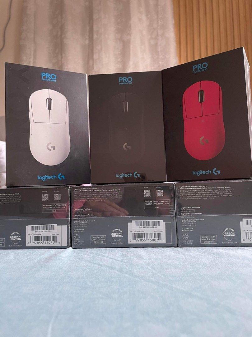 Logitech Superlight, Computers & Tech, Parts & Accessories, Mouse ...
