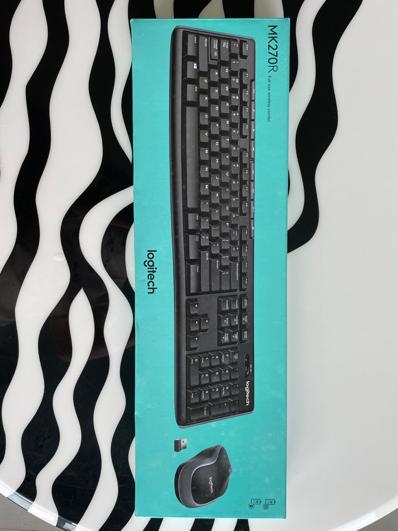 Logitech Wireless Keyboard And Mouse Combo Mk270r Computers And Tech