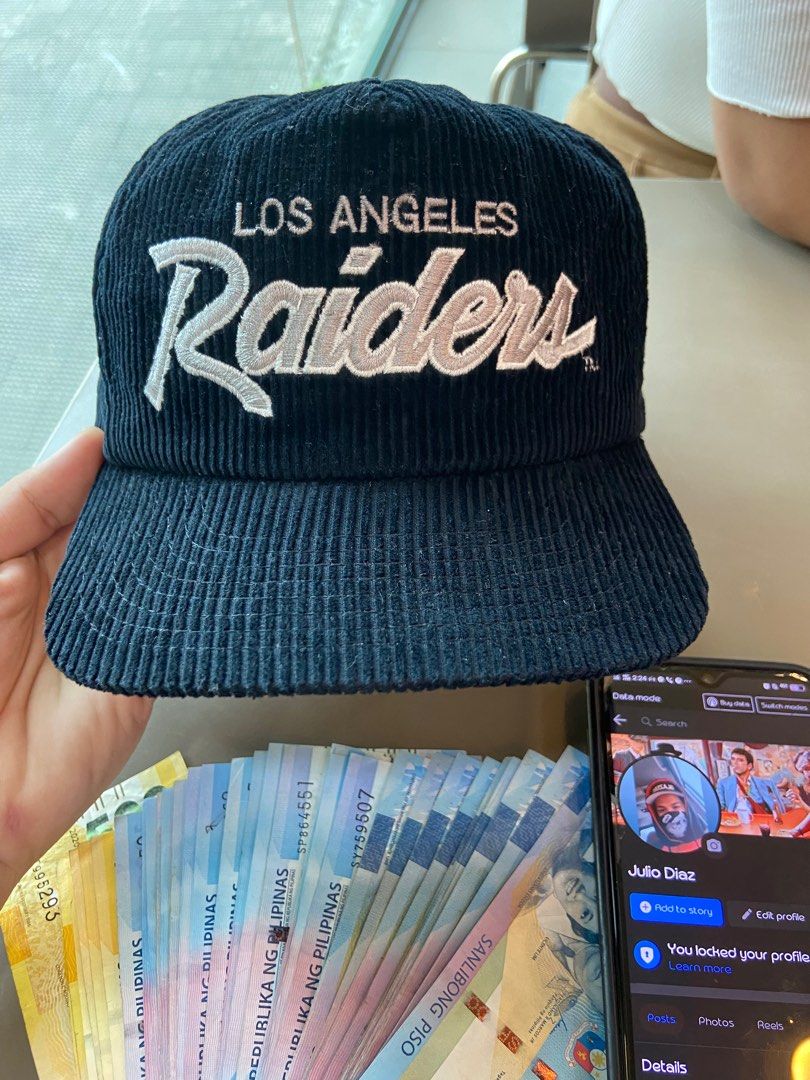 Los Angeles Raider Corduroy BY Sports Specialties White tags, Men's ...