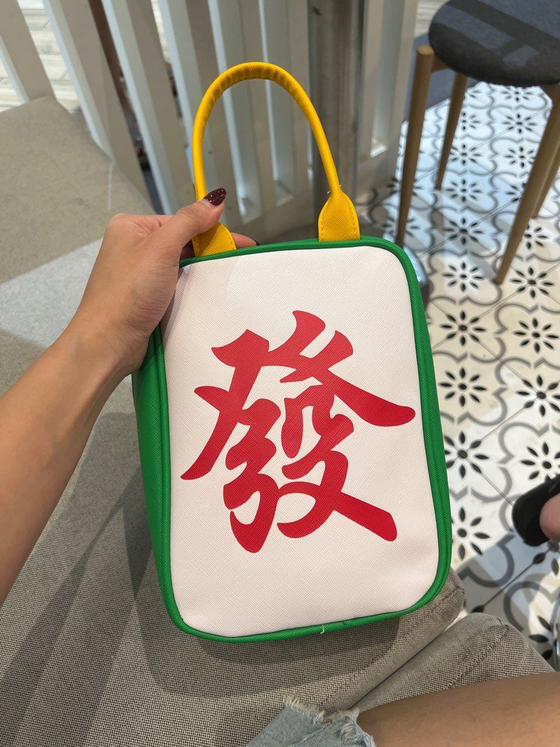 Mahjong Tile Bag, Women's Fashion, Bags & Wallets, Tote Bags on Carousell