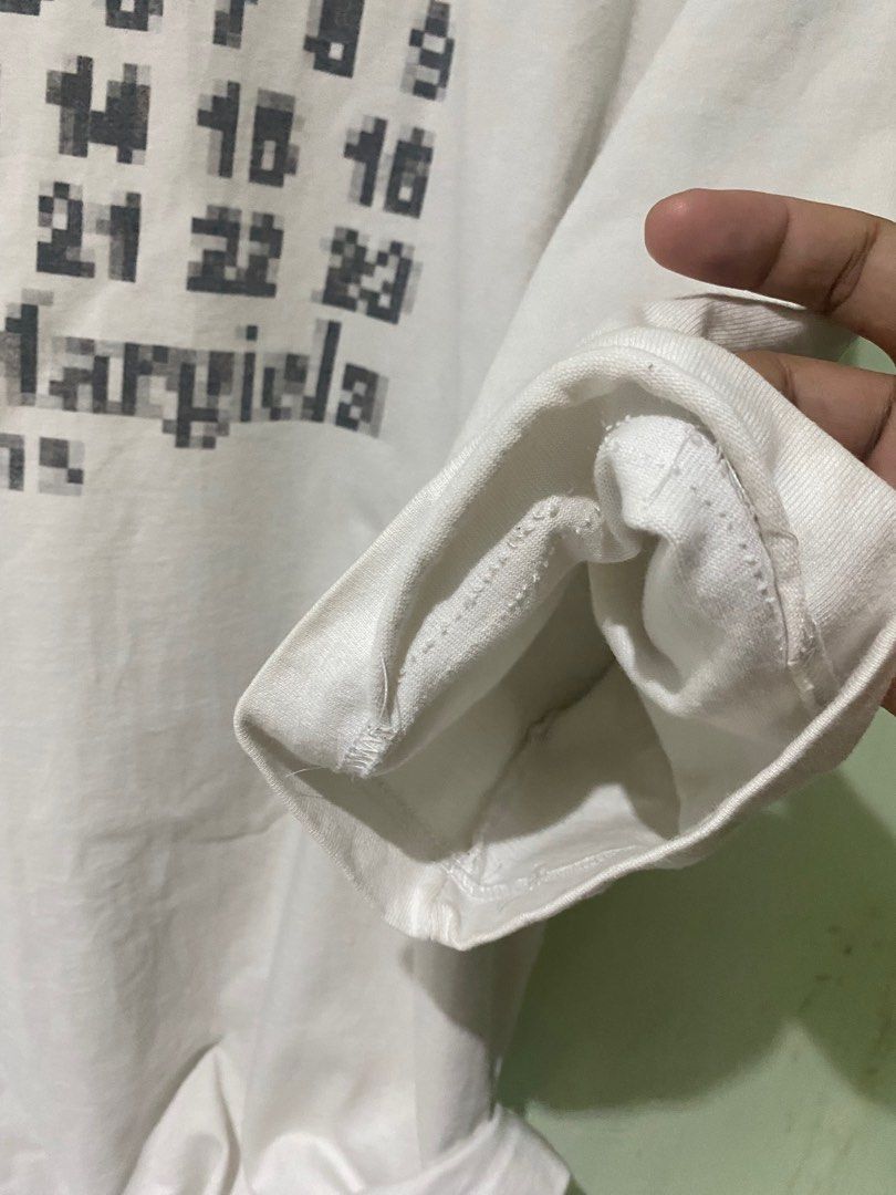 Maison Margiela Pixel Tee, Men's Fashion, Tops & Sets, Tshirts & Polo Shirts on Carousell