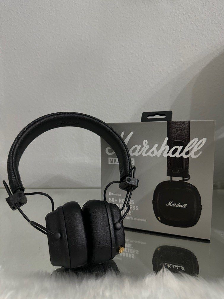 Marshall MAJOR IV Wireless Headphones, Audio, Headphones & Headsets on ...