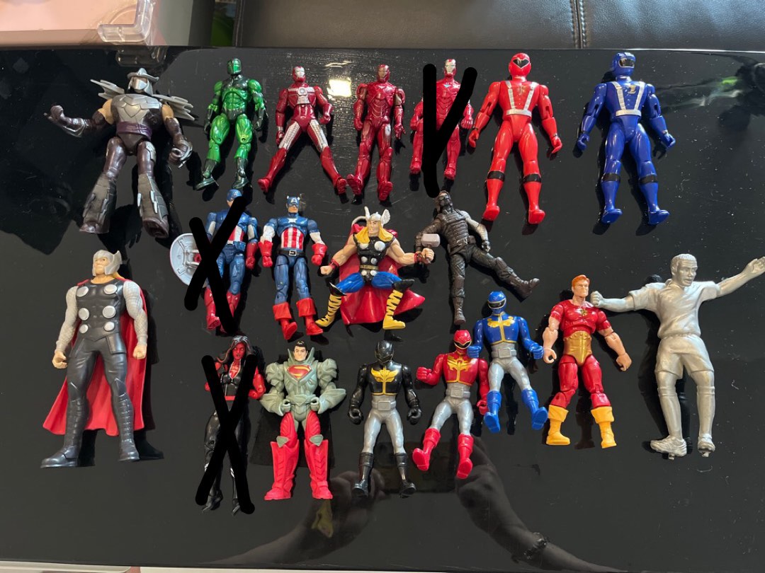 Marvel / Power Ranger Figurines, Babies & Kids, Infant Playtime on ...