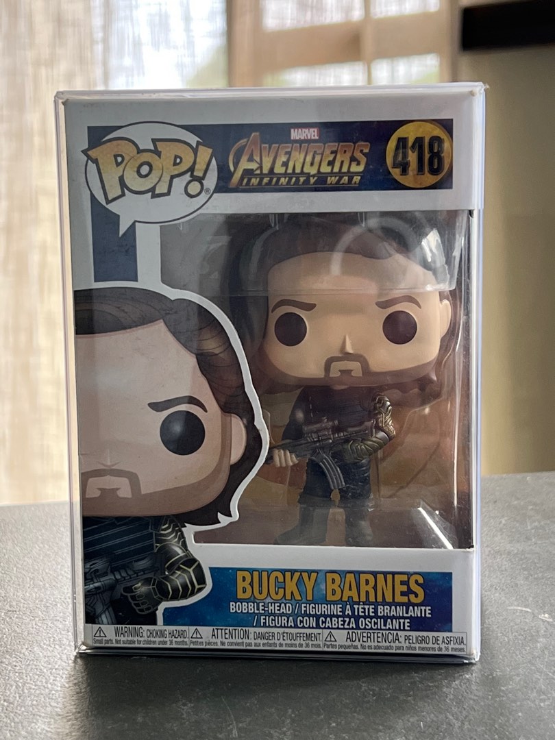 Marvel Funko Pop - Bucky Barnes Infinity War, Hobbies & Toys, Toys ...