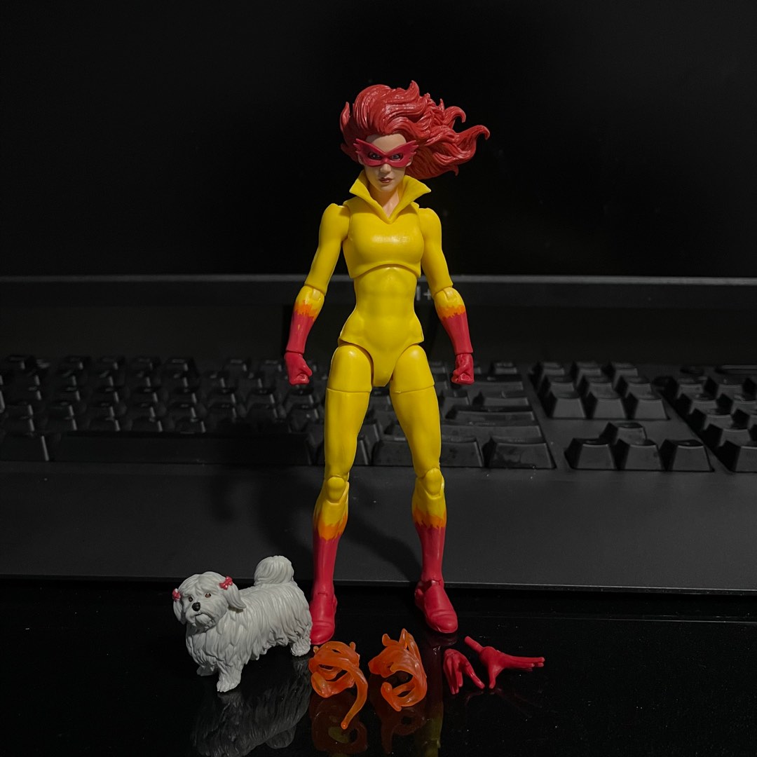 Marvel Legends Firestar (head from 3 pack), Hobbies & Toys, Toys ...