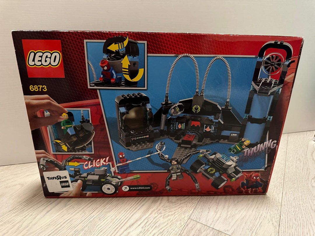 Marvel Super Heroes 6873 Spider Man's Doc Ock Ambush LEGO, 興趣及遊戲, 玩具 ...