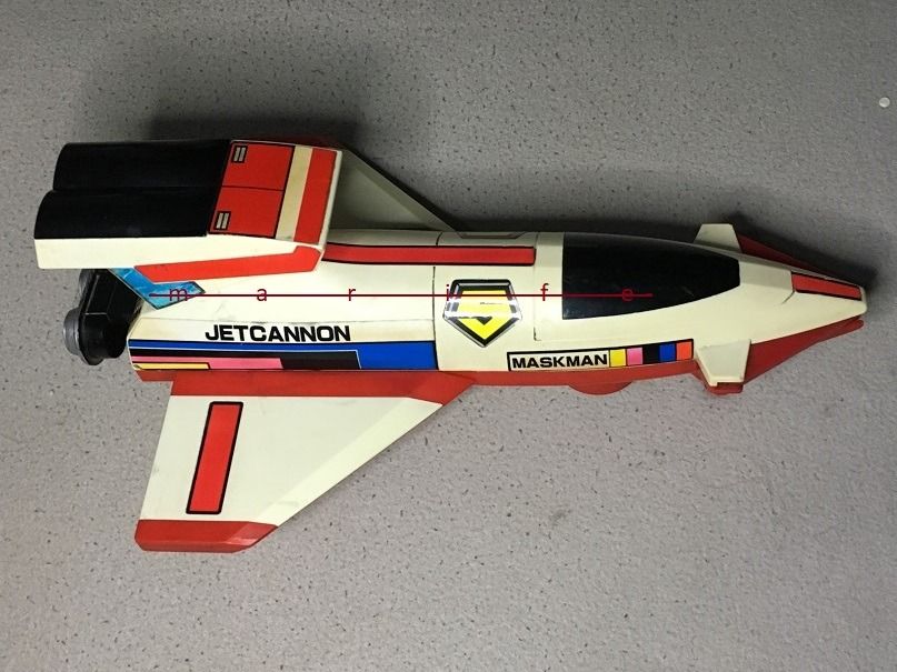 MaskMan jet Cannon sentai figure robot vehicle VT not bioman, Hobbies ...