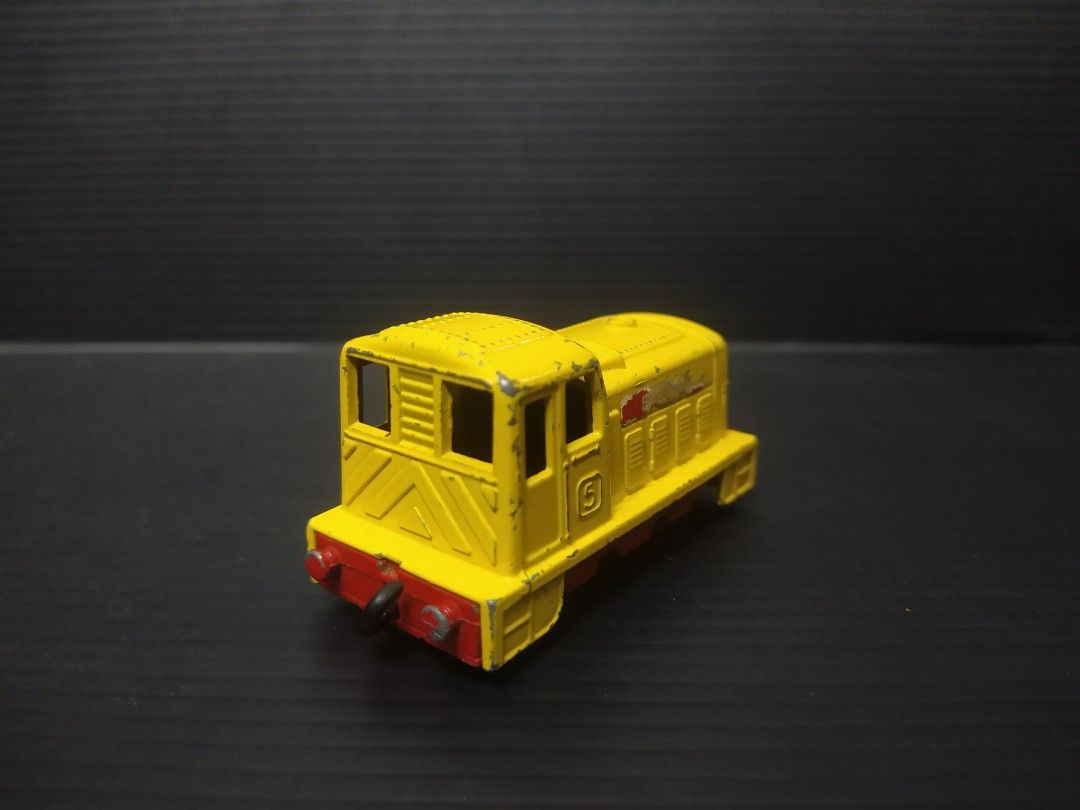Matchbox Railroad Lesney No. 24 Shunter D 1496-RF Locomotive Train ...