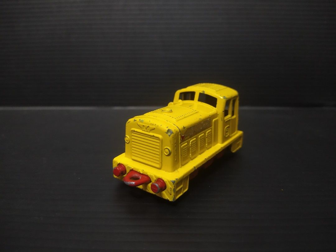 Matchbox Railroad Lesney No. 24 Shunter D 1496-RF Locomotive Train ...