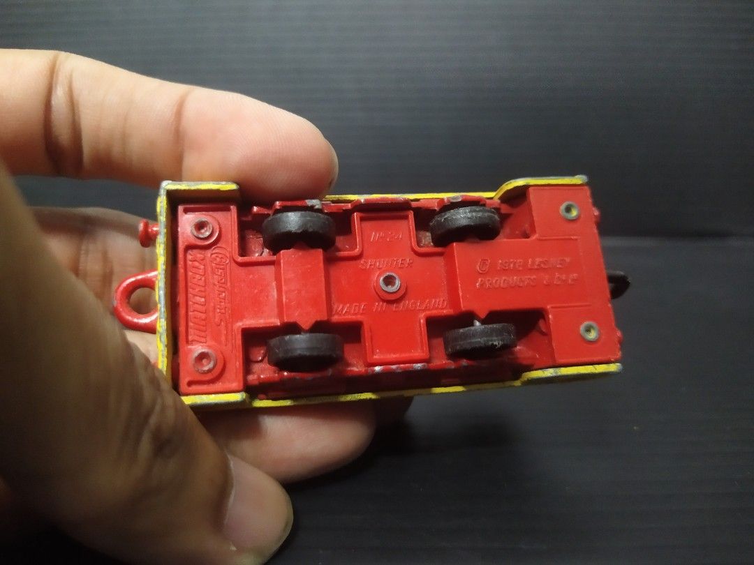 Matchbox Railroad Lesney No. 24 Shunter D 1496-RF Locomotive Train ...