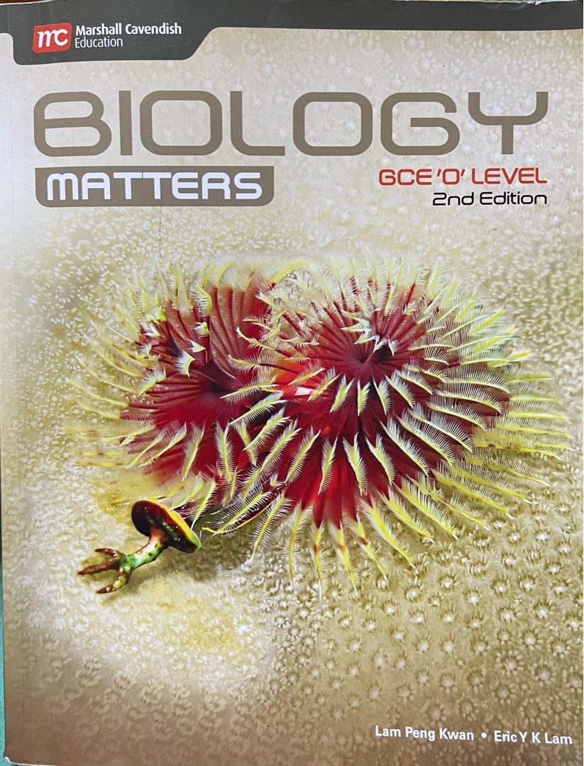 MC Biology Matters Textbook - GCE O Level, Hobbies & Toys, Books ...