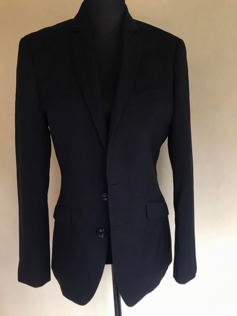 Men's Black Formal Coat, Men's Fashion, Coats, Jackets and Outerwear on ...