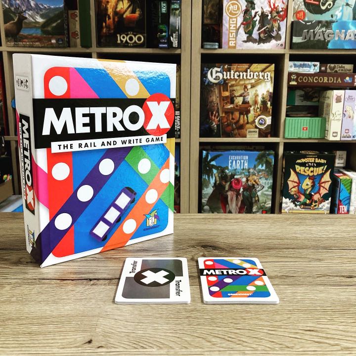 Metro X Board Game, Hobbies & Toys, Toys & Games on Carousell