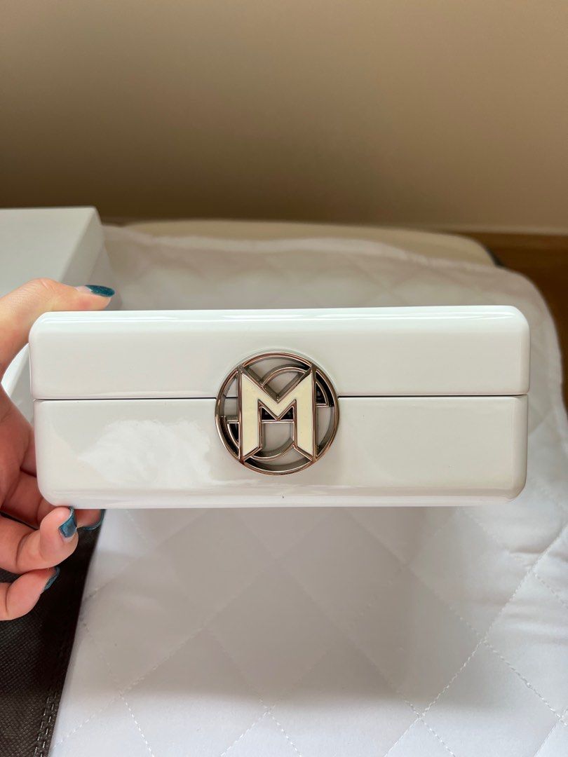 Meyson jewellery box in white, Luxury, Accessories on Carousell