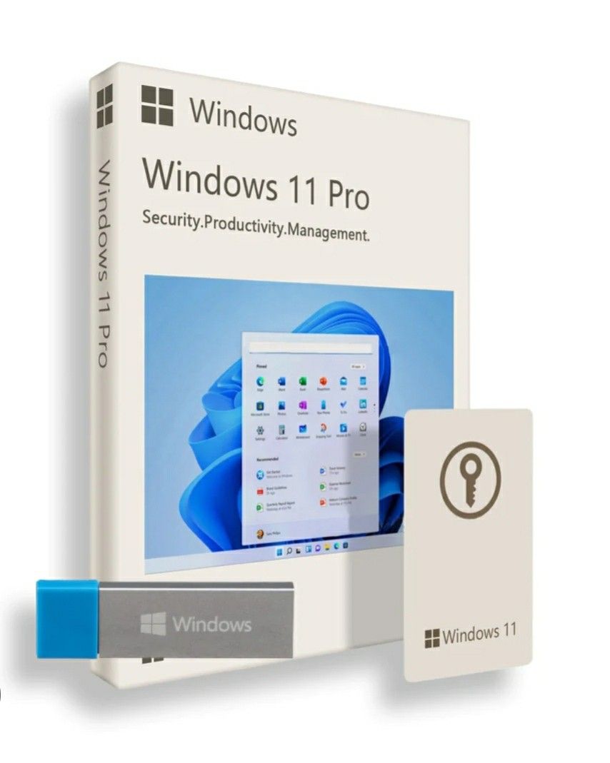 Sealed Box Win 11 Pro Microsoft Usb Singapore Set (Windows 11 Pro Usb ...