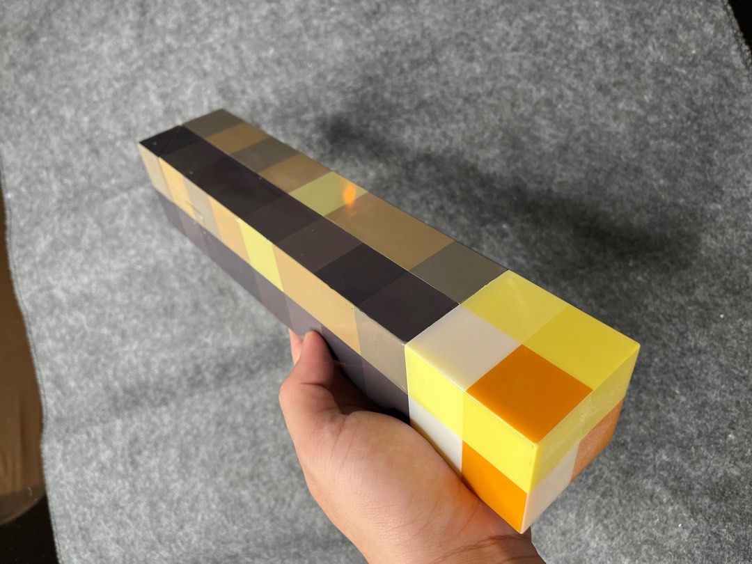Minecraft Torch Light, Hobbies & Toys, Toys & Games on Carousell