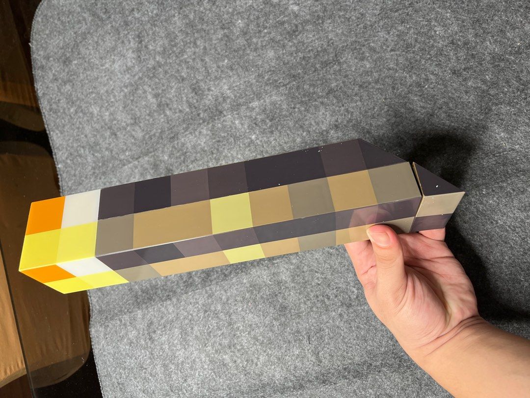 Minecraft Torch Light, Hobbies & Toys, Toys & Games on Carousell