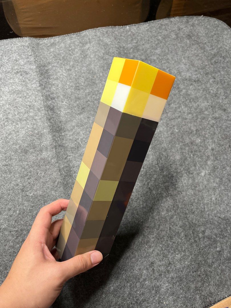 Minecraft Torch Light, Hobbies & Toys, Toys & Games on Carousell