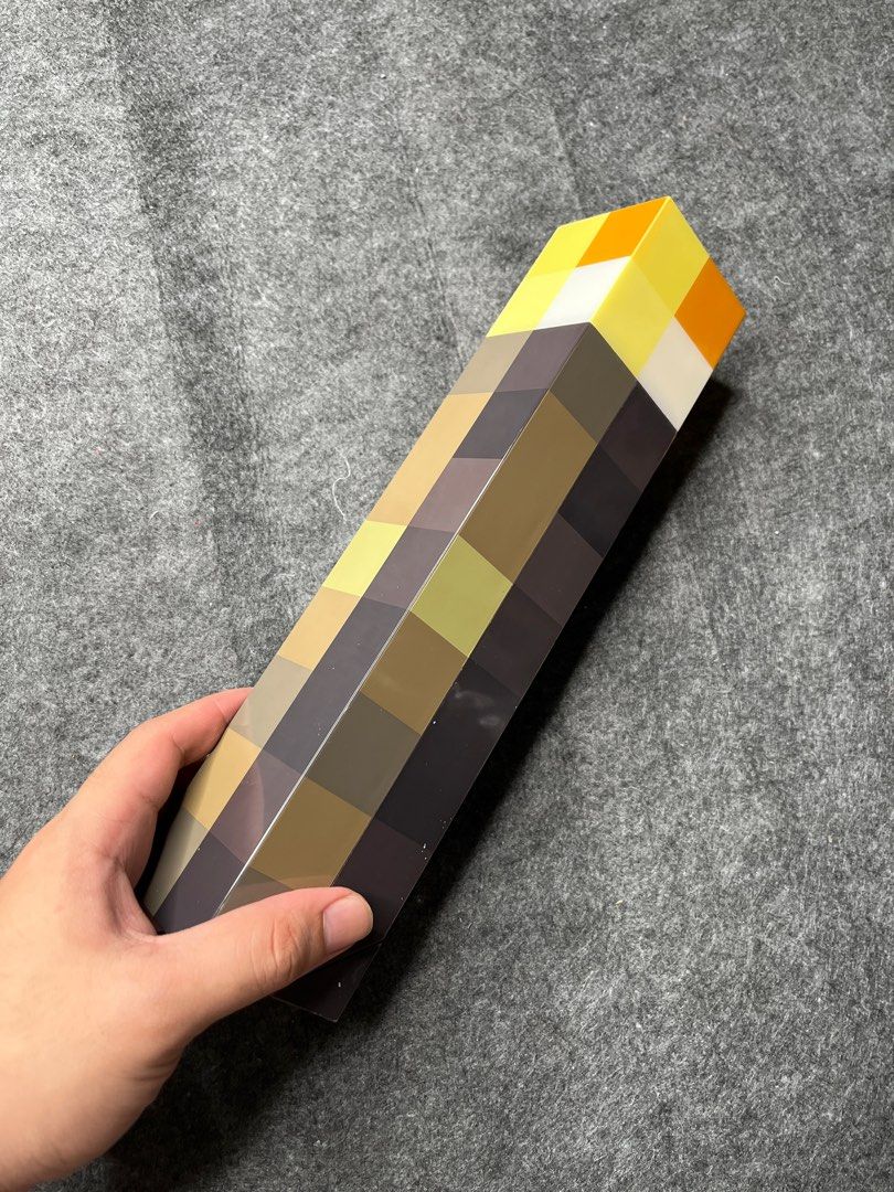 Minecraft Torch Light, Hobbies & Toys, Toys & Games on Carousell