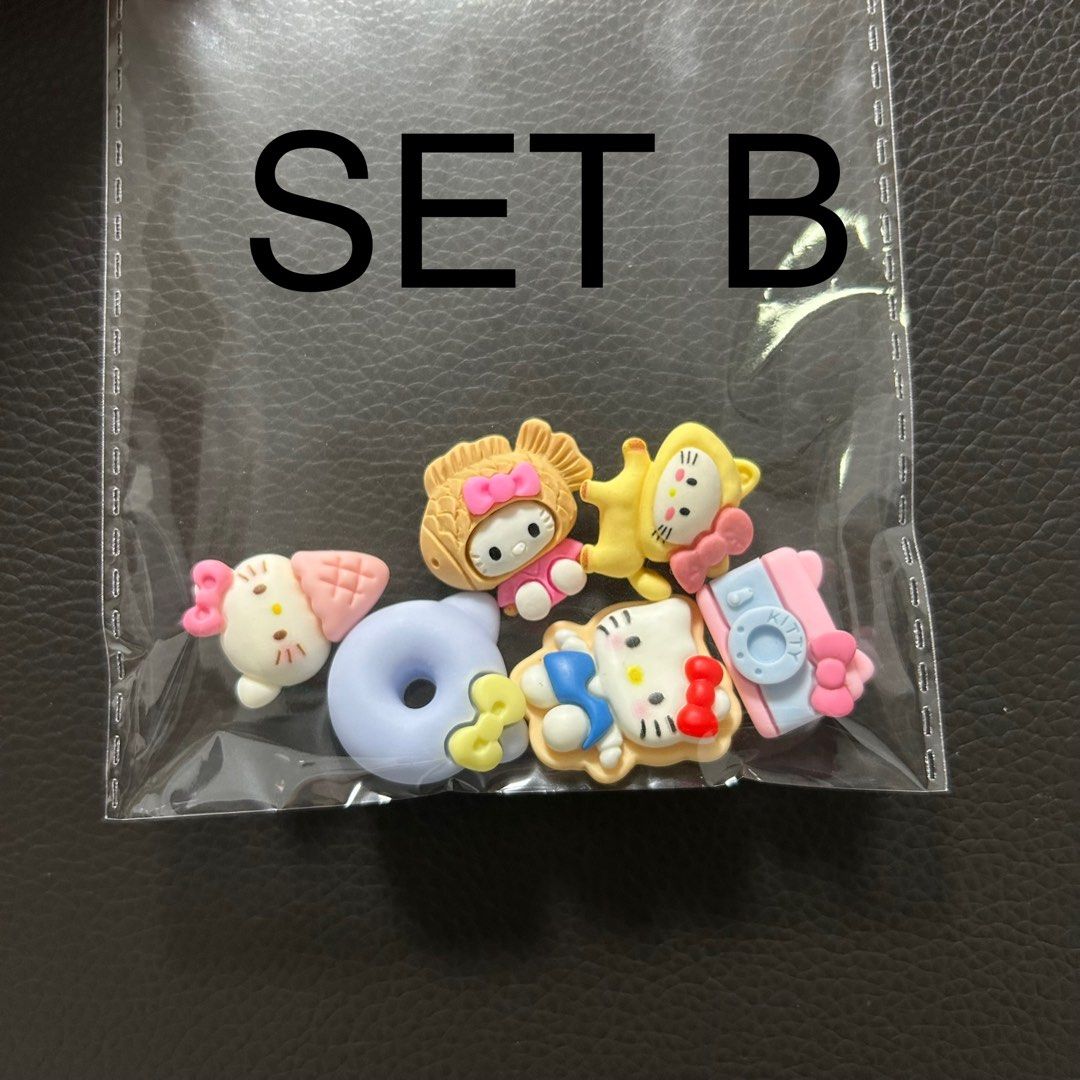 Mini charms crocs jibbitz charms miniature sanrio, Women's Fashion ...