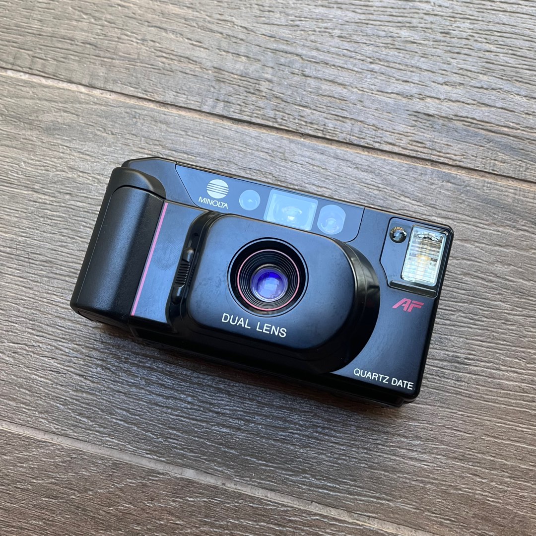 Minolta Mac Dual Point & Shoot [35mm Film Camera], Photography, Cameras ...