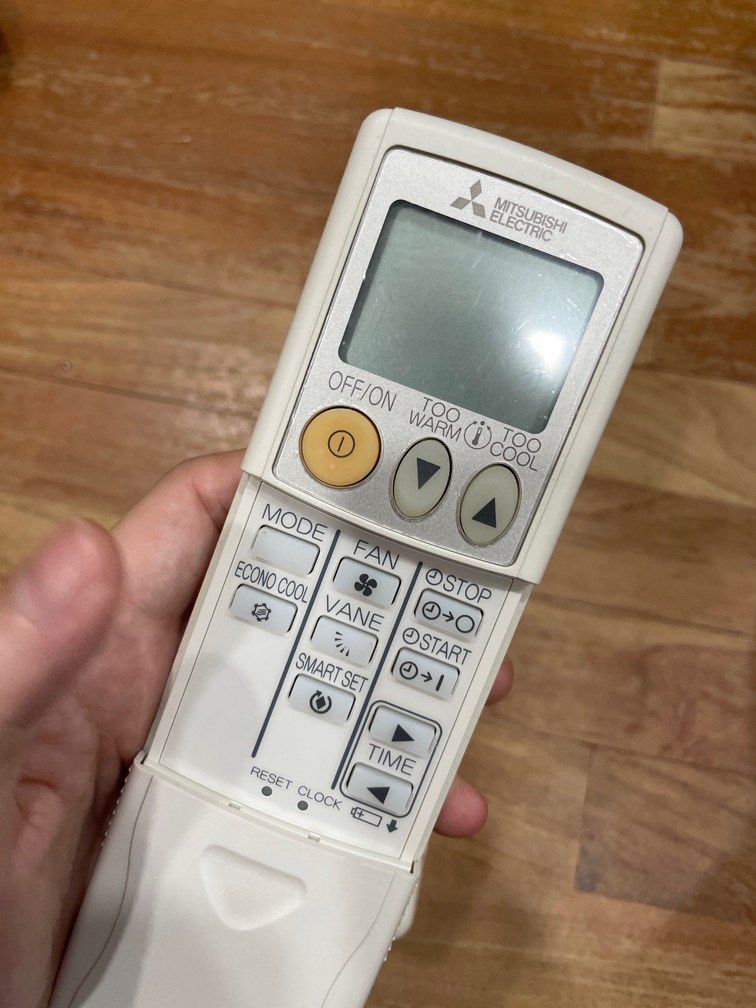 Mitsubishi Electric Aircon Remote, TV & Home Appliances, Air ...