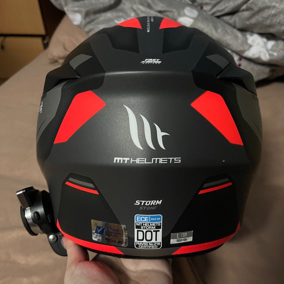 MT Storm SV Modular Helmet, Motorcycles, Motorcycle Apparel on Carousell
