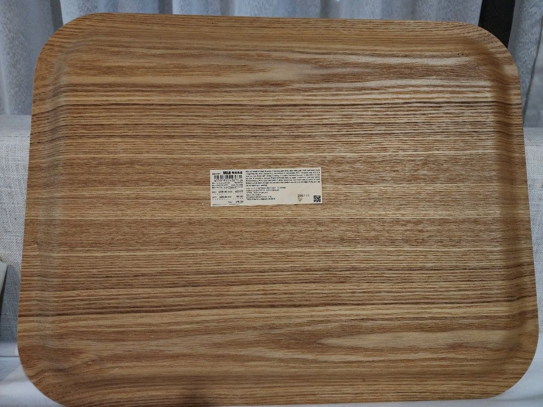 Muji wooden tray x2, Furniture & Home Living, Kitchenware & Tableware ...