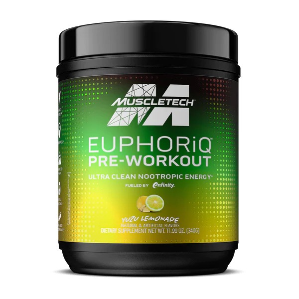 Muscletech EuphoriQ Pre-workout (20 Servings), Health & Nutrition ...