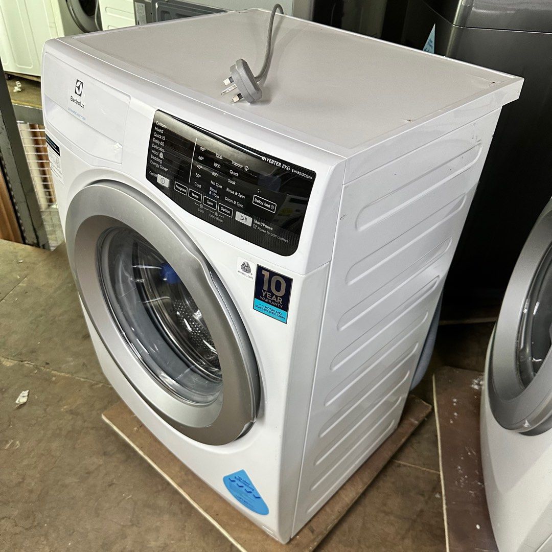 MUST BUY! ELECTROLUX 8KG Front-Loader Washing Machine EWF8025CQWA-1, TV ...