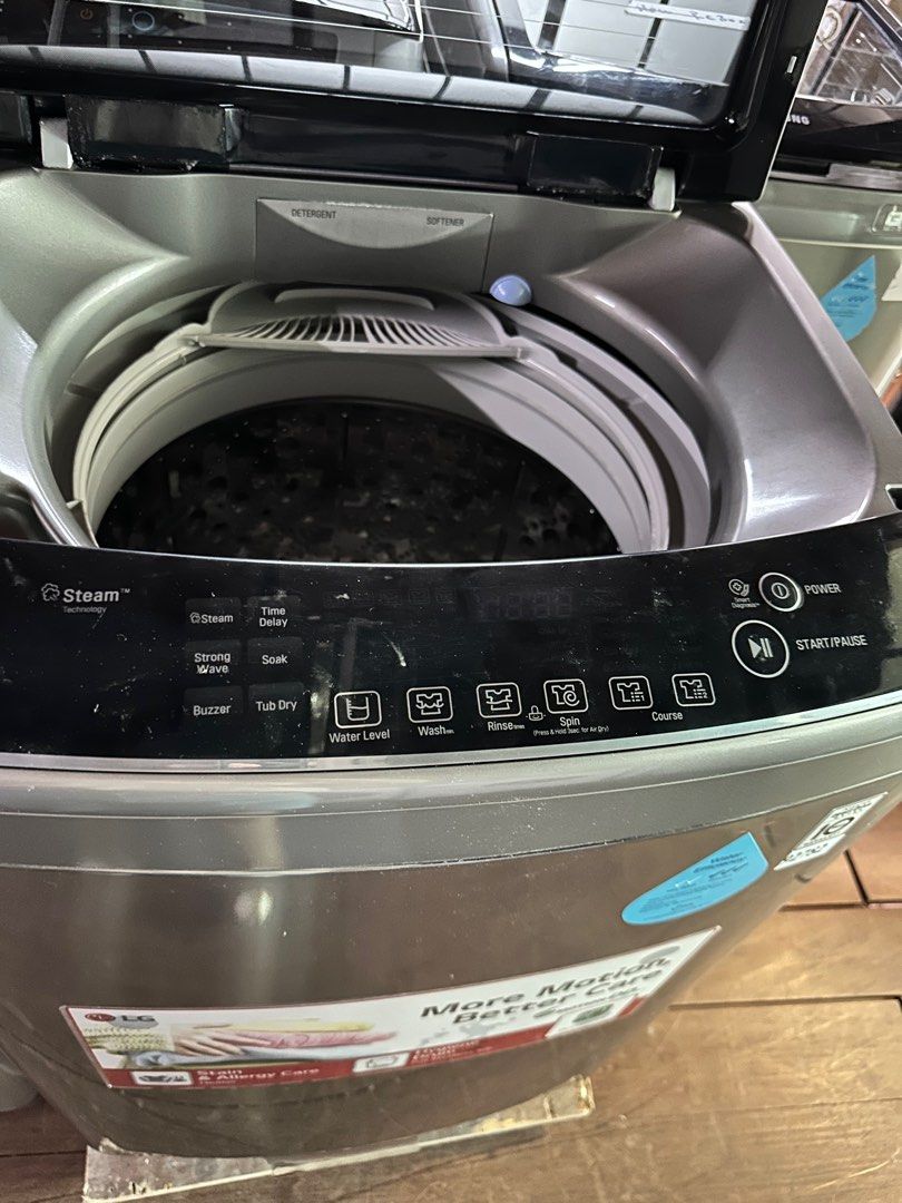 MUST BUY! LG 12KG Top-Loader Washing Machine WFT1271DD (92782), TV ...