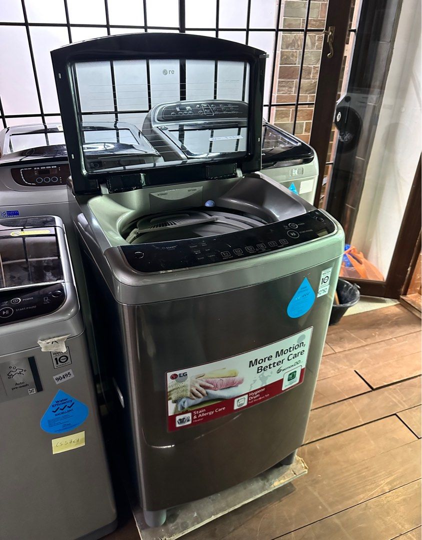 MUST BUY! LG 12KG Top-Loader Washing Machine WFT1271DD (92782), TV ...