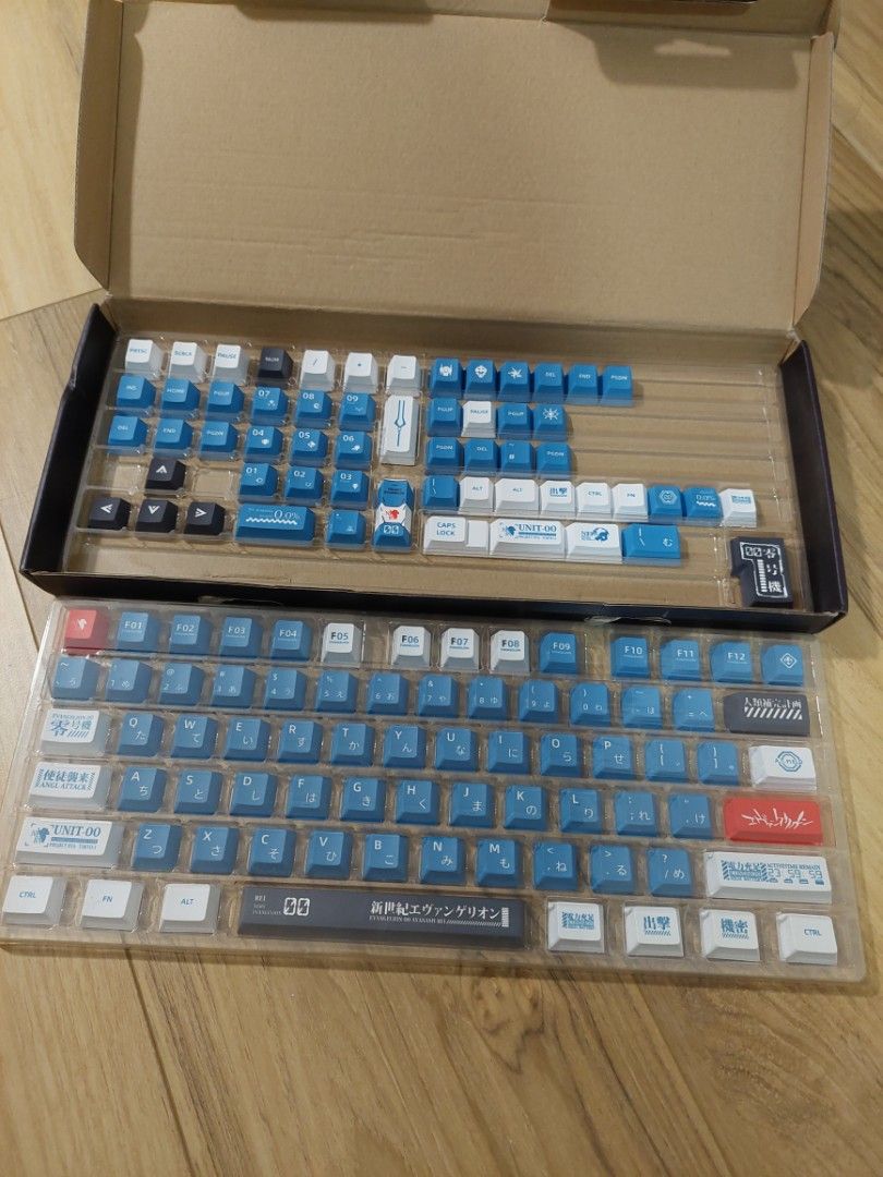 neon genesis evangelion ayanami rei keycaps, Computers & Tech, Parts ...