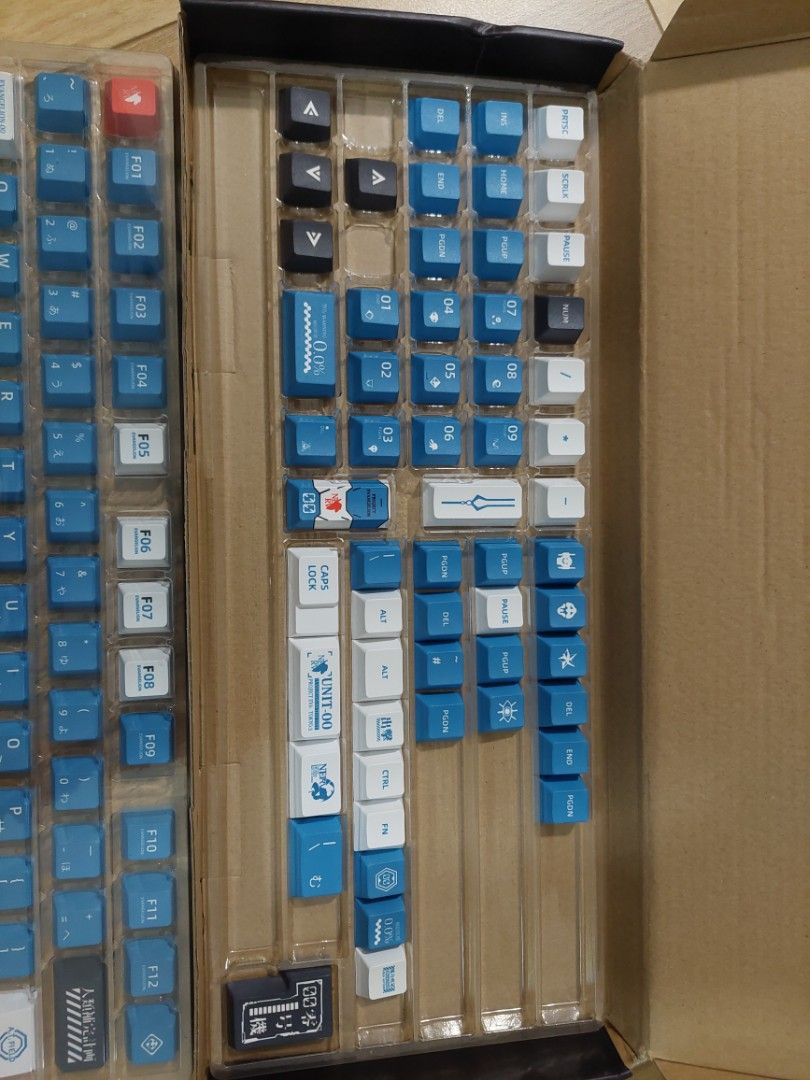 neon genesis evangelion ayanami rei keycaps, Computers & Tech, Parts ...