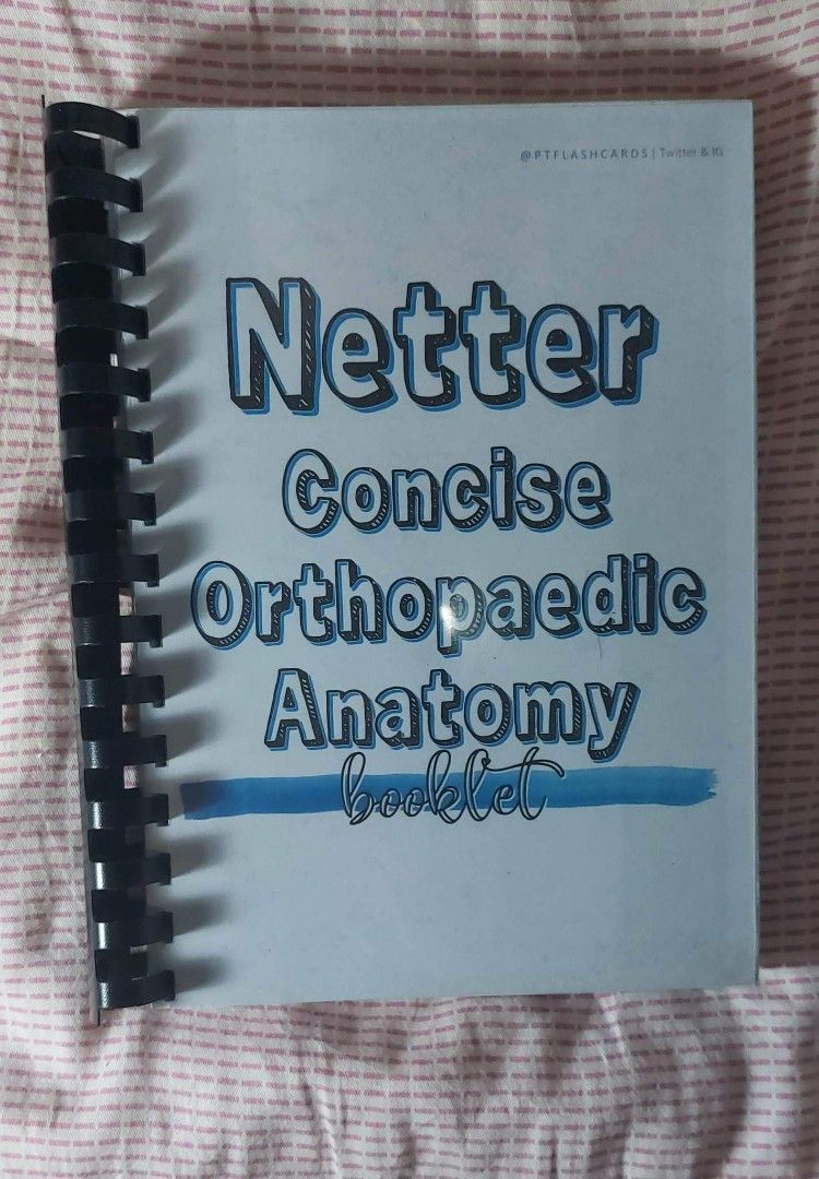 Netter Concise Orthopedic Anatomy, Hobbies & Toys, Books & Magazines ...