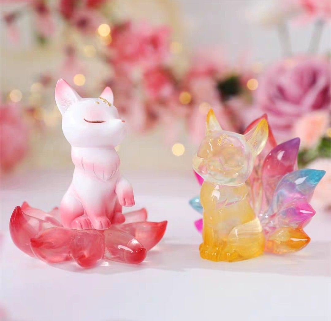 Nine tailed Fox Figure Figurine Blind Box, Hobbies & Toys, Toys & Games ...