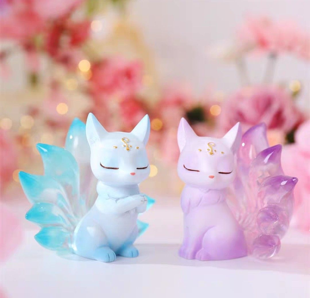 Nine tailed Fox Figure Figurine Blind Box, Hobbies & Toys, Toys & Games ...