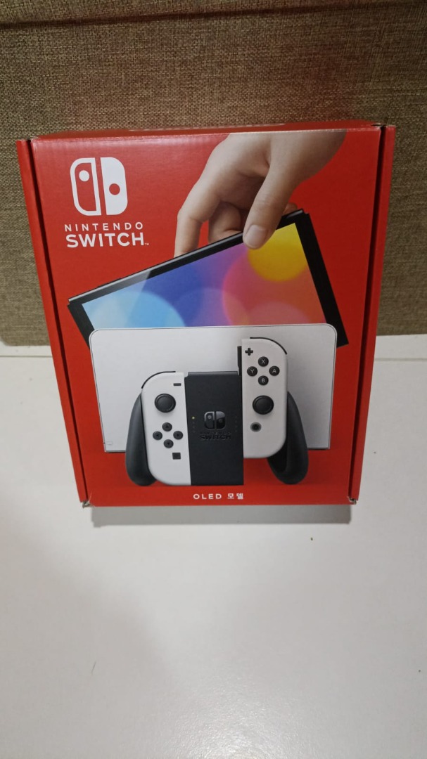 Nintendo Switch OLED full set, Video Gaming, Video Game Consoles ...