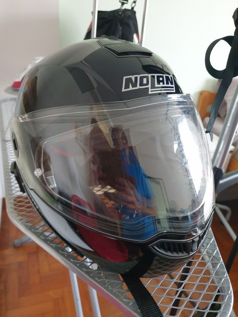 NOLAN N104 EVO Full Face Flip Up Hemlet L Size, Motorcycles, Motorcycle ...