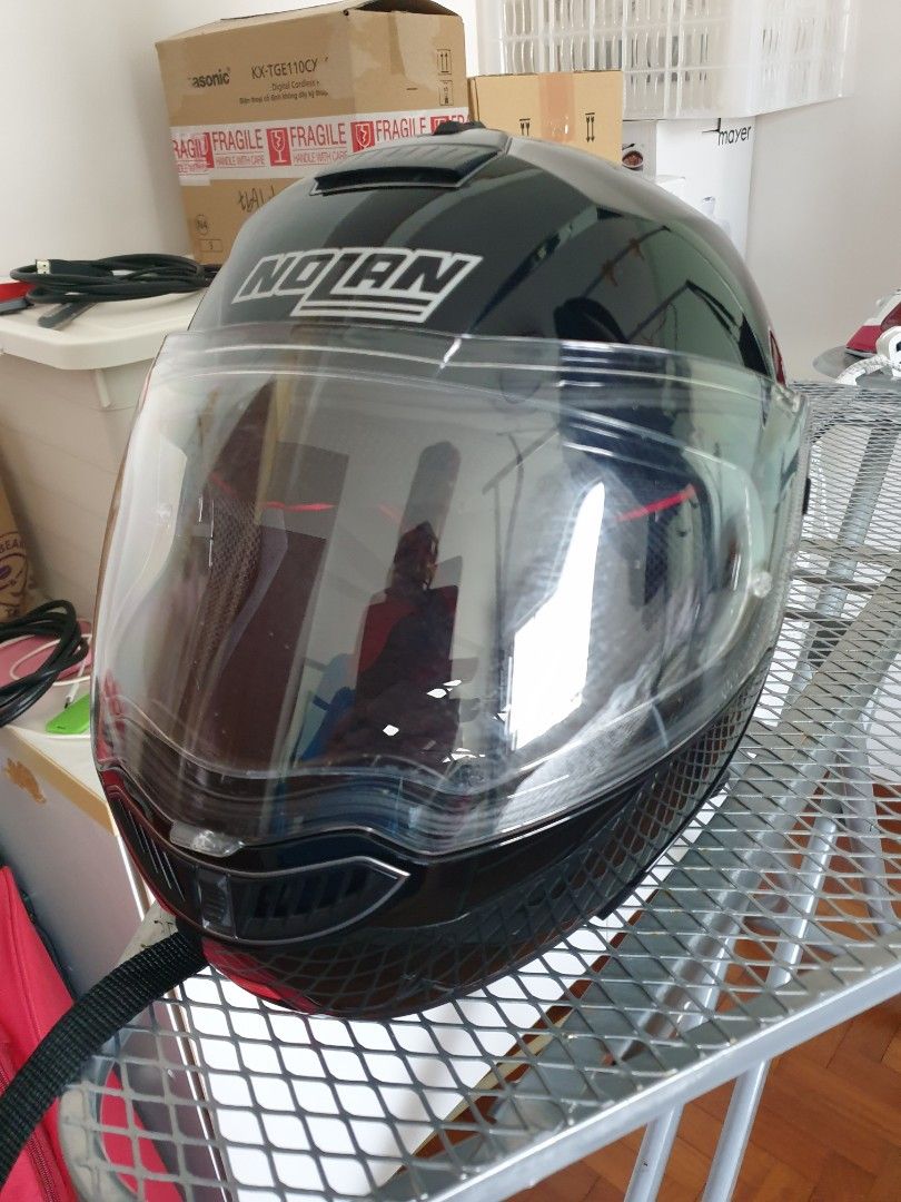 NOLAN N104 EVO Full Face Flip Up Hemlet L Size, Motorcycles, Motorcycle ...