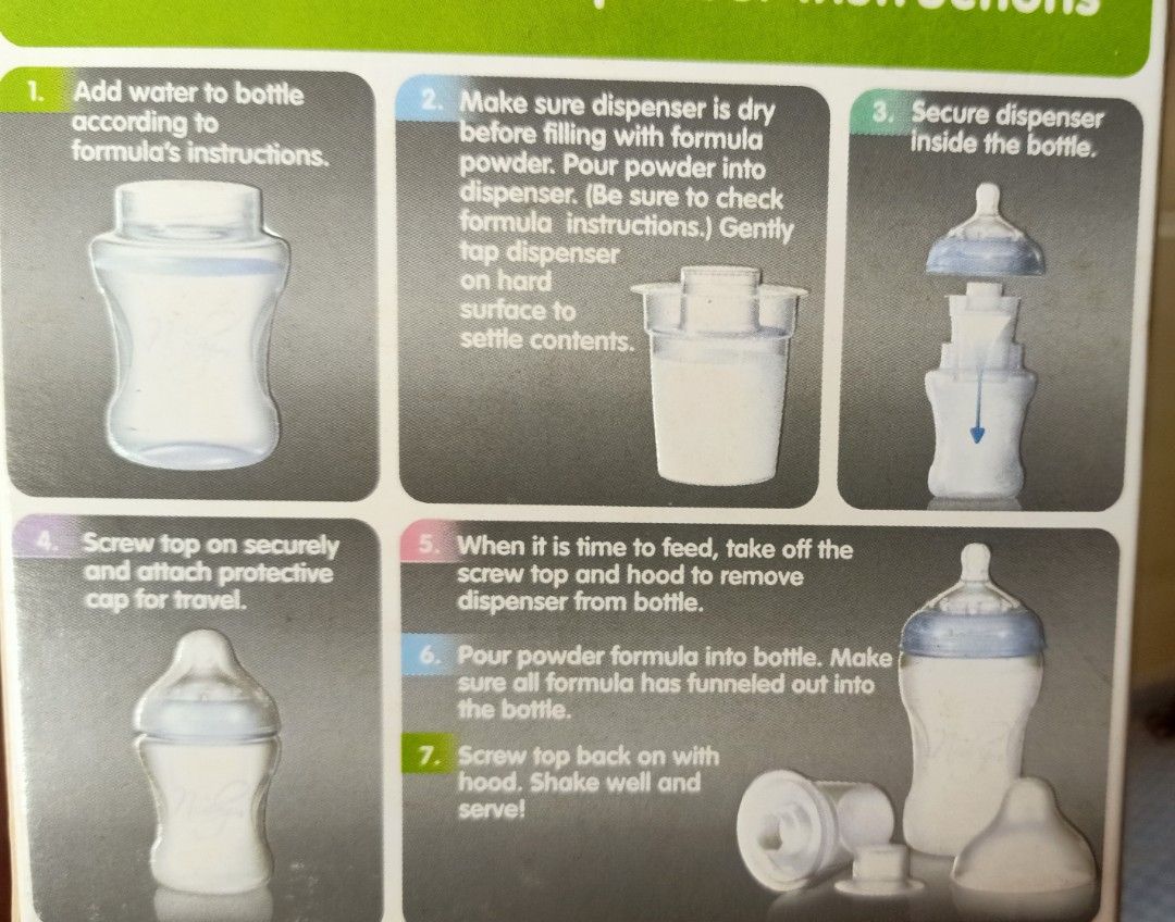 Nuby Natural Touch Powder Formula Dispenser, Babies & Kids, Nursing ...