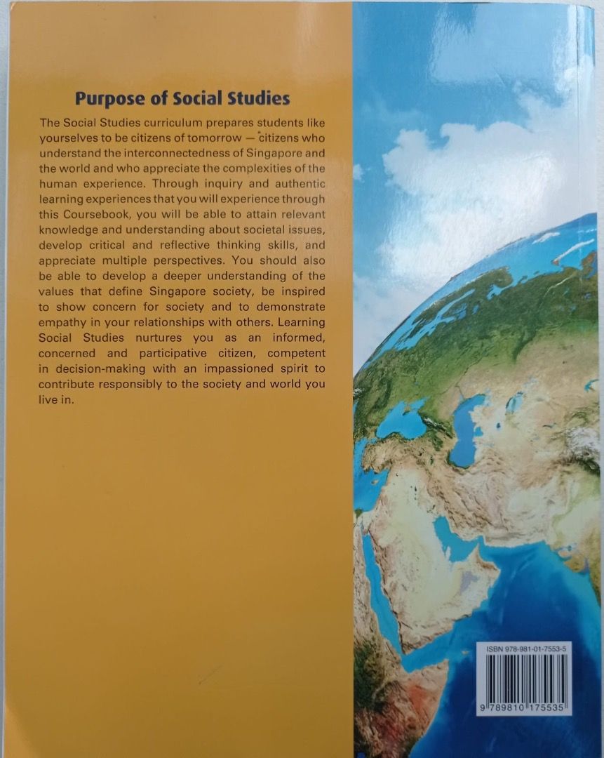 O level Social Studies Textbook-for use from 2021 onwards, Hobbies ...