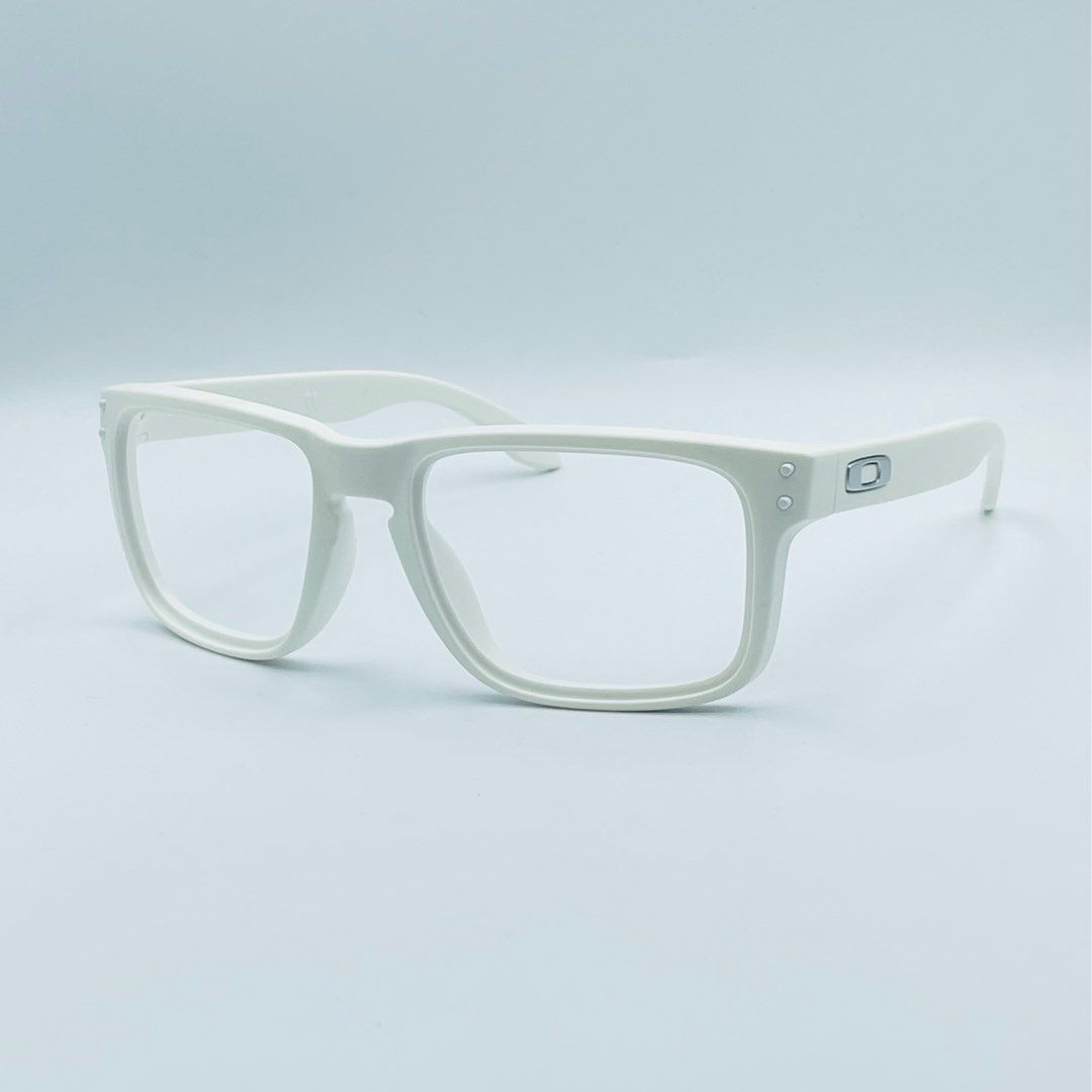 Oakley Holbrook Matte White Frame only, Men's Fashion, Watches ...