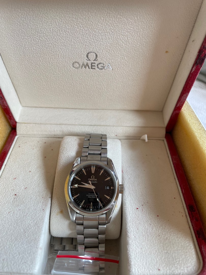 Omega Seamaster Agua Terra 38mm, 他的時尚, 手錶及配件, 手錶在旋轉拍賣