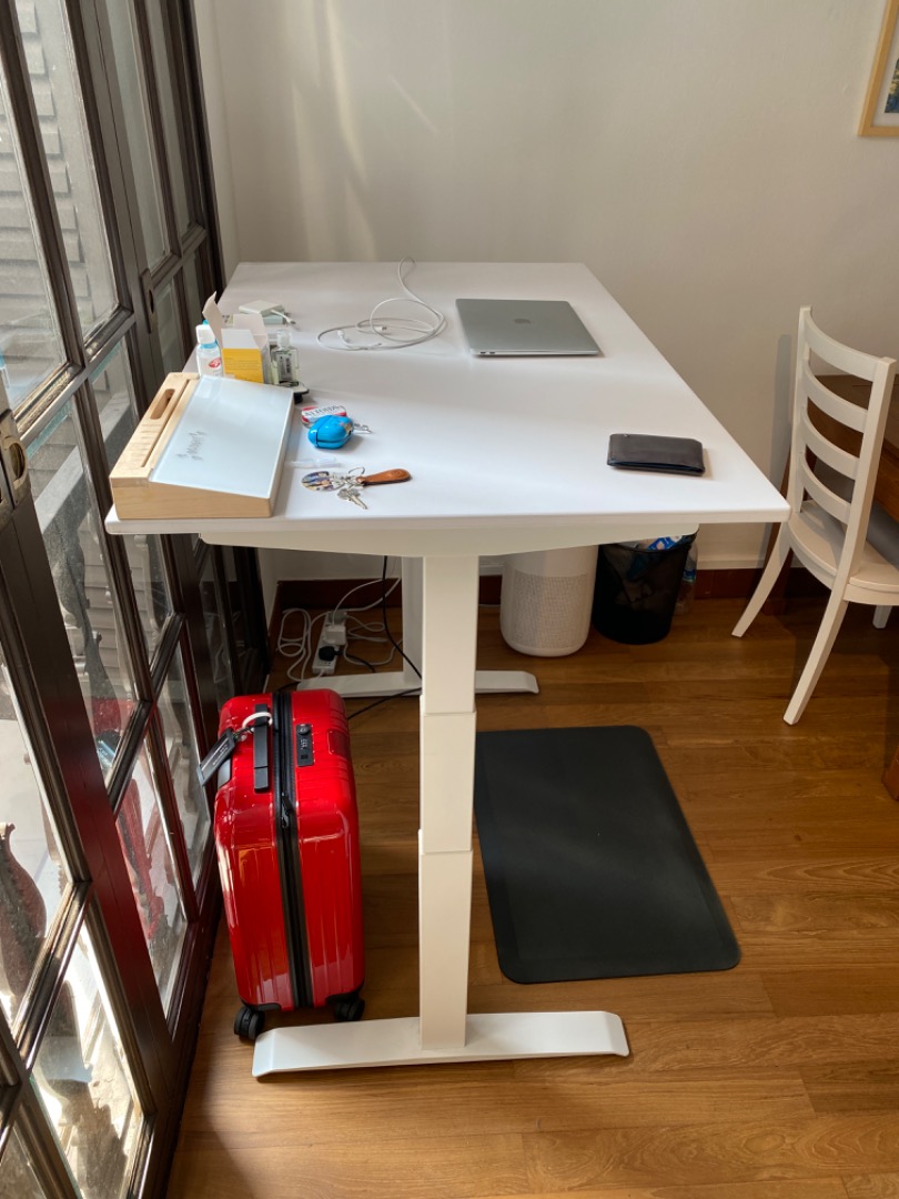 Omnidesk standing desk, Furniture & Home Living, Furniture, Other Home ...