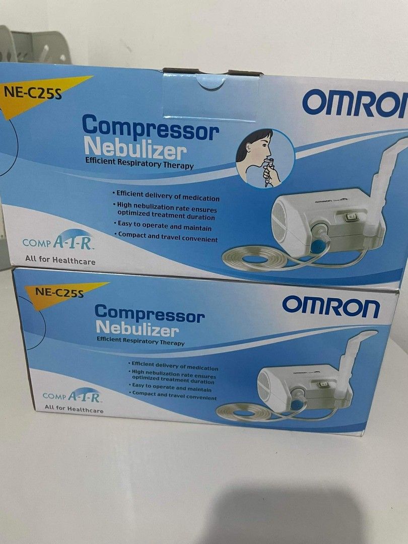Omron Compressor Nebulizer, Health & Nutrition, Medical Supplies ...