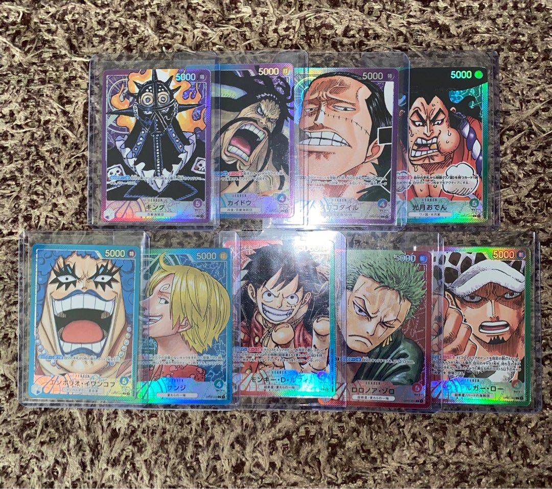 One Piece Leader AA - OP-02 Romance Dawn & OP-02 Paramount War TCG ...